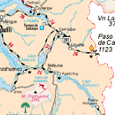 MAPA DE CHILE NOVENA Y DECIMA REGION