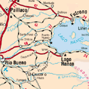 MAPA DE CHILE NOVENA Y DECIMA REGION