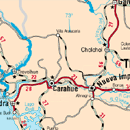 MAPA DE CHILE NOVENA Y DECIMA REGION