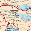 MAPA DE CHILE NOVENA Y DECIMA REGION