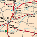 MAPA DE CHILE NOVENA Y DECIMA REGION