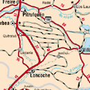 MAPA DE CHILE NOVENA Y DECIMA REGION